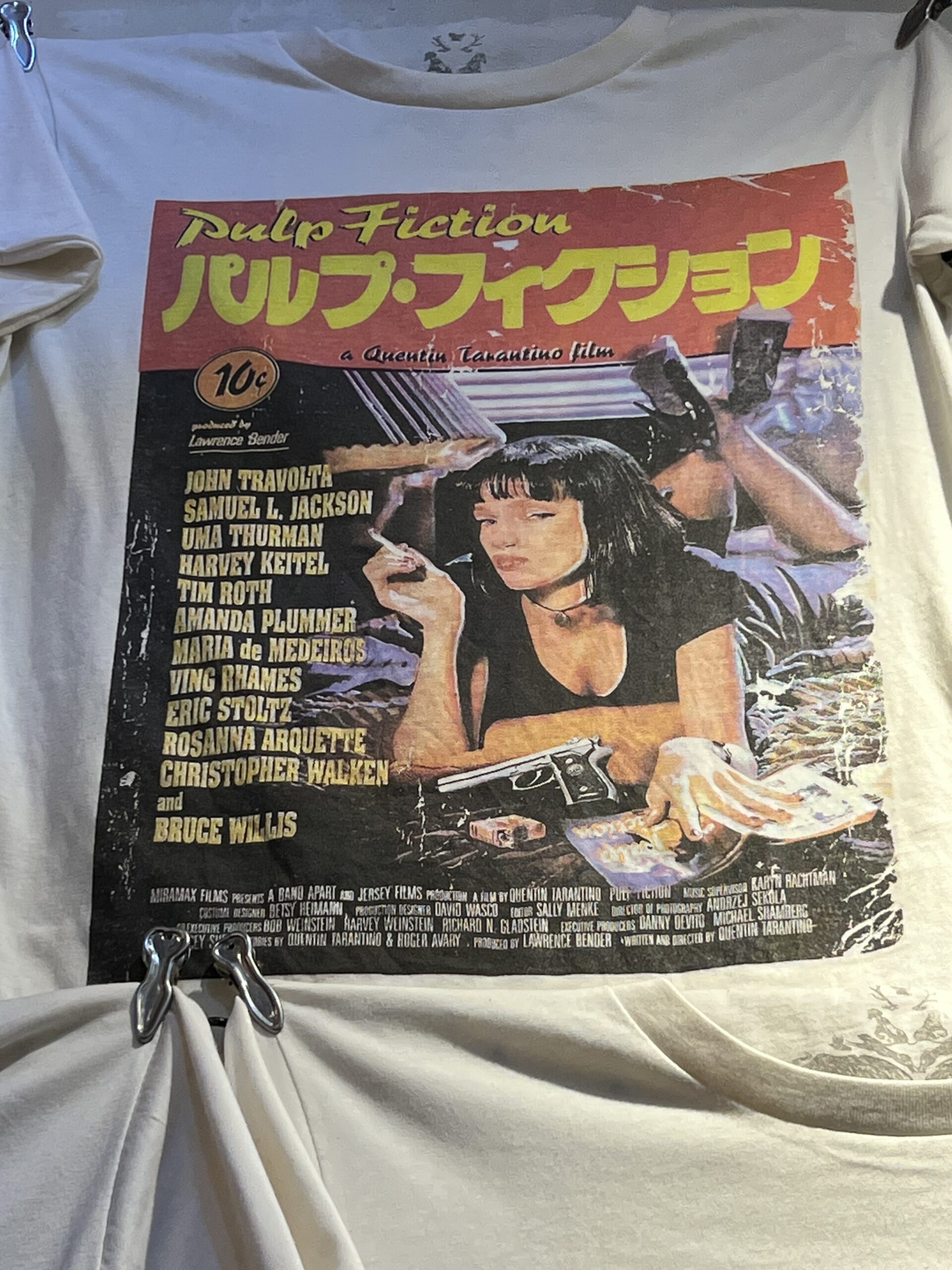 Cool V Neck Tattoo Tshirt with Cool Designs Mr Junko Pulp Fiction T8 ...